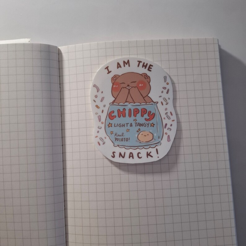 Snack Time Stickers - Etsy