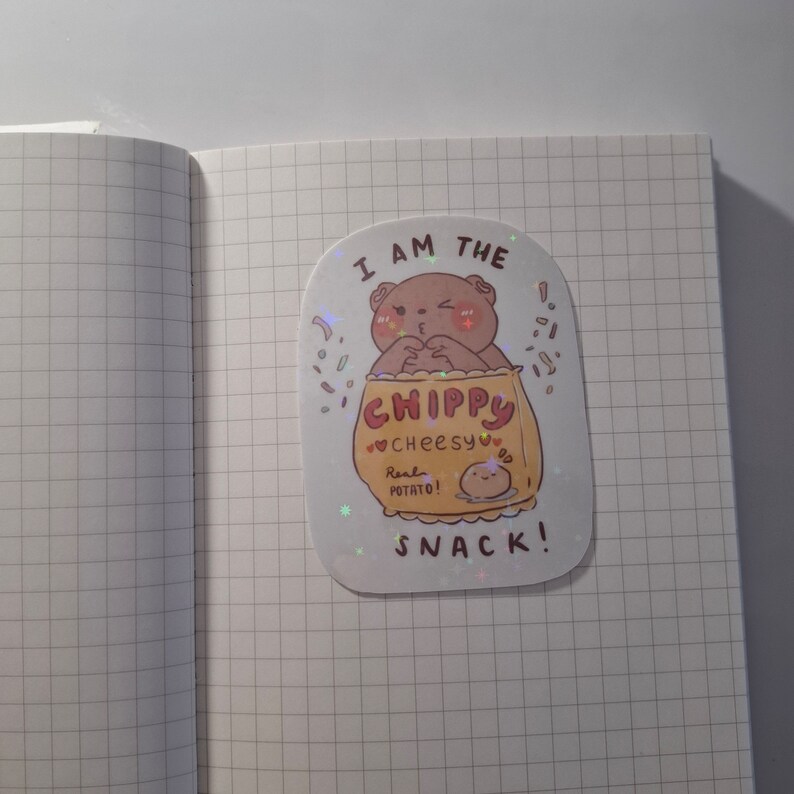 Snack Time Stickers - Etsy