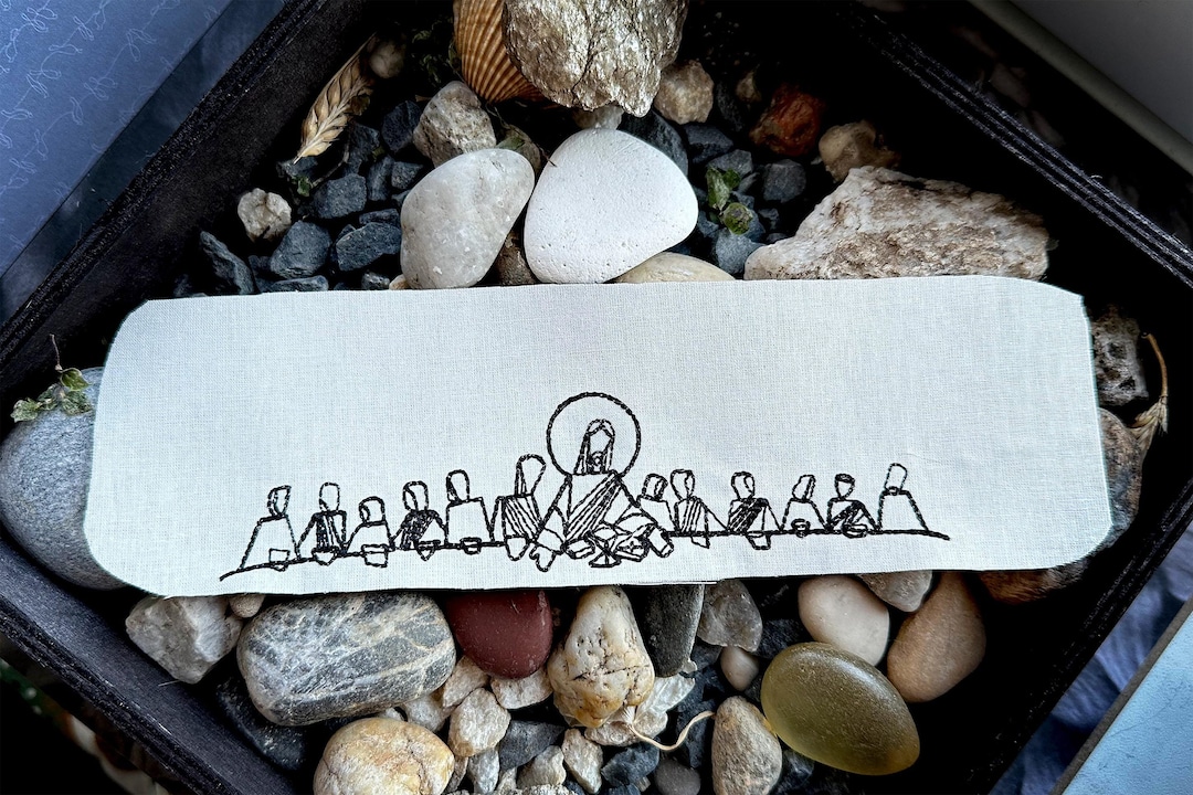 The Last Supper Machine Embroidery Design - Etsy