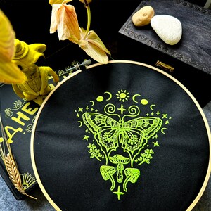 Magical Embroidery, Celestial Embroidery, Mystical Embroidery - DIGITAL ...