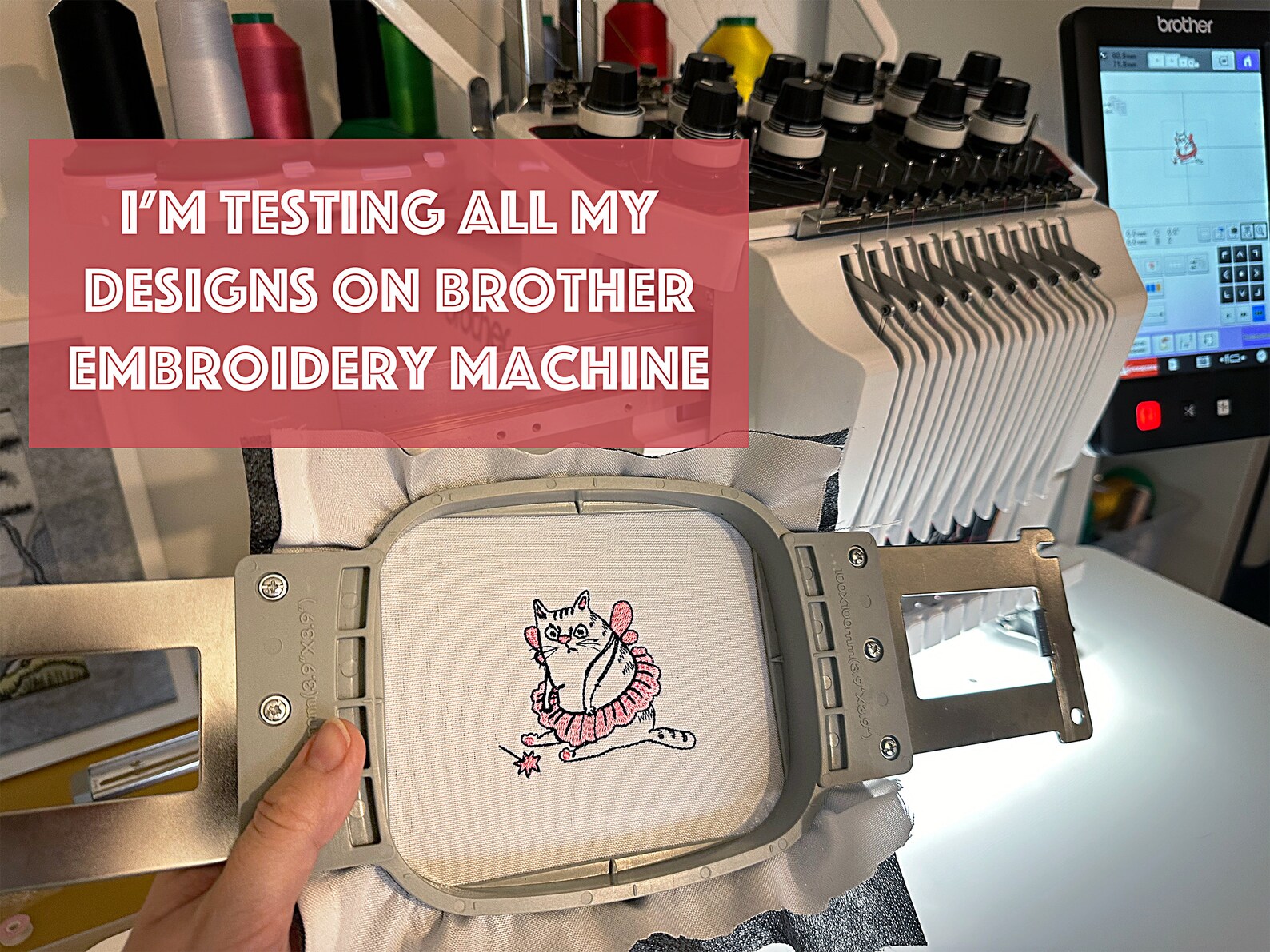 Grumpy Cat Machine Embroidery Design - Etsy