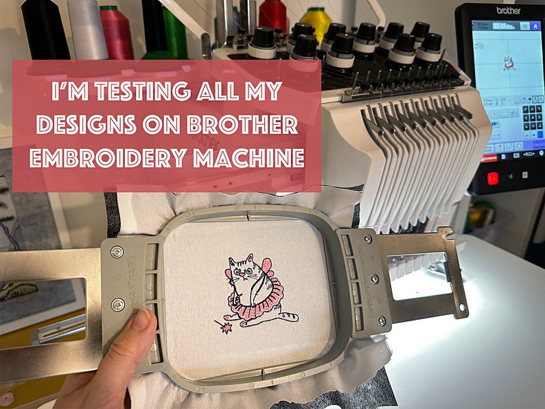 Grumpy Cat Machine Embroidery Design - Etsy