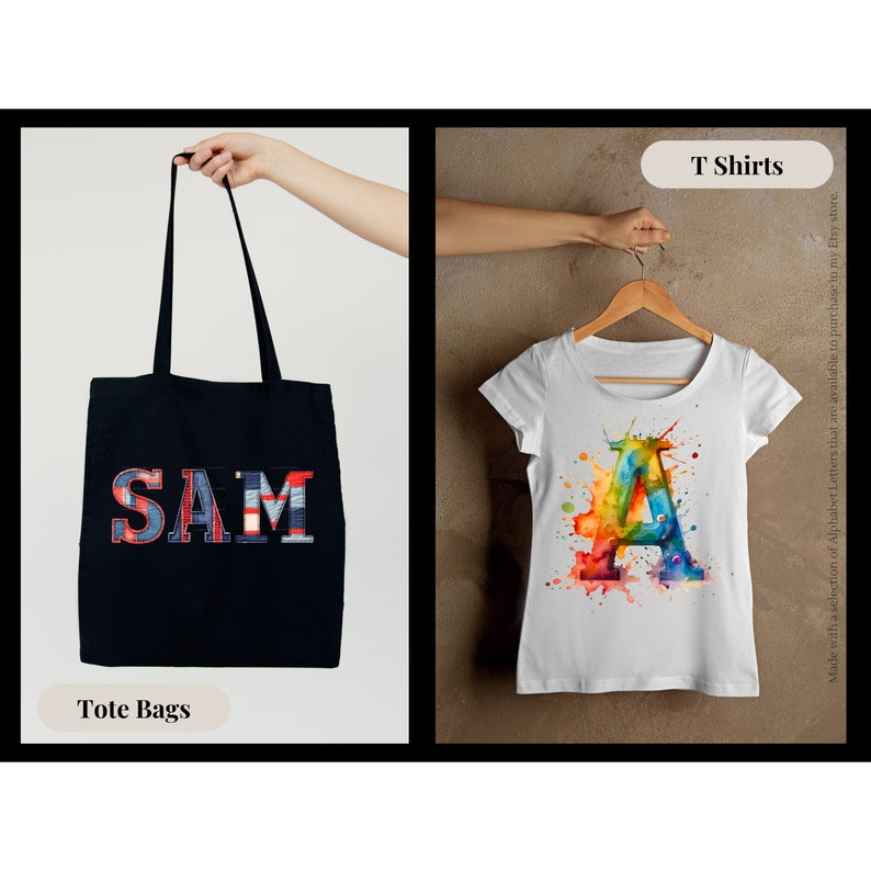 Floral Alphabet Tea Party Letters PNG for Pastel Clipart Vintage ...