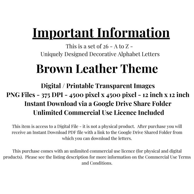 Brown Leather Alphabet Clipart: Vintage Country and Western Letters ...