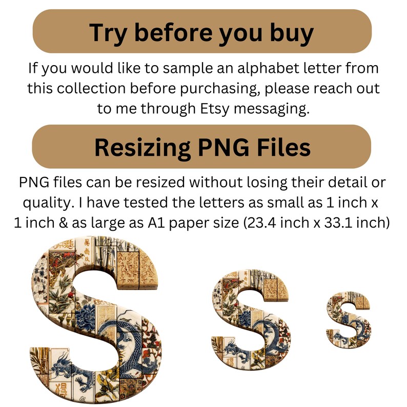 Mahjong Tile Alphabet Clipart: PNG Asian Letters (digital Download ...