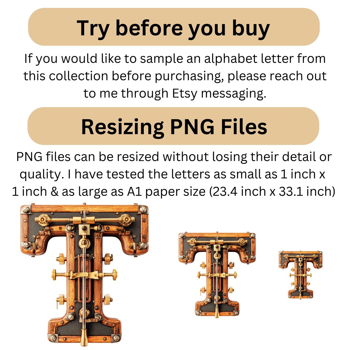 Retro Music Clipart Alphabet: Vintage Musical Font (PNG Digital ...