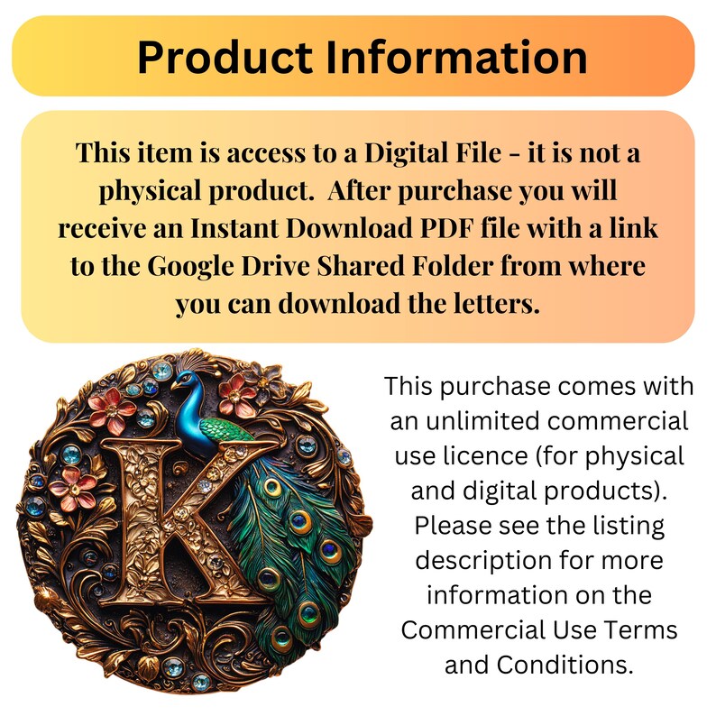 Peacock Clipart PNG Alphabet Letters for Cricut Designs, Bird Clip Art ...