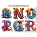 Octopus Printable Alphabet Letters and Numbers for Under the Sea ...