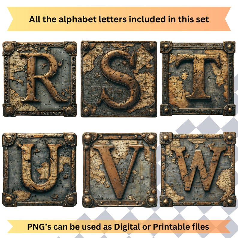 Alphabet Clip Art Maps Clipart Pack for Letters Clip Art Alphabet ...