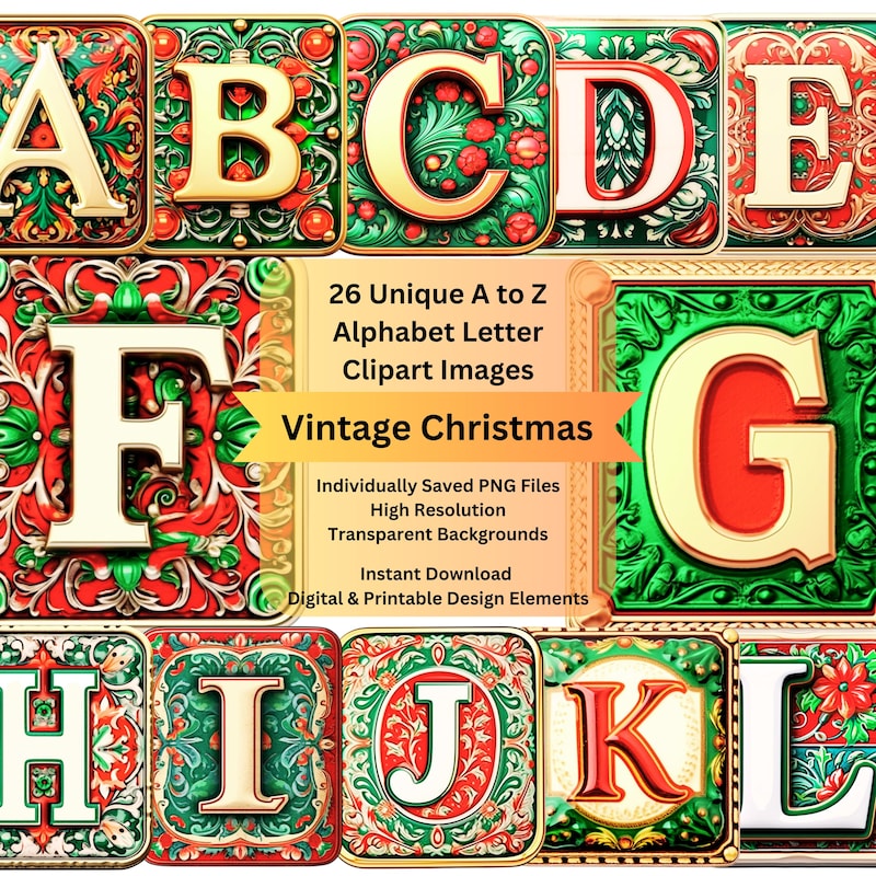 Decorative Letters - Etsy