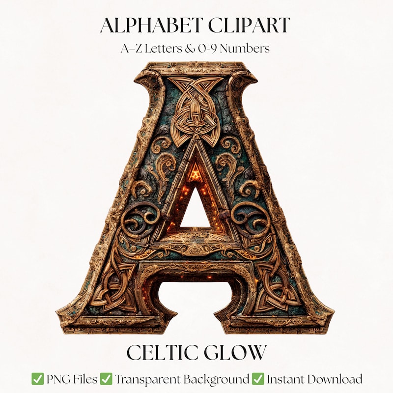 Irish Celtic Fonts for Canva - Etsy