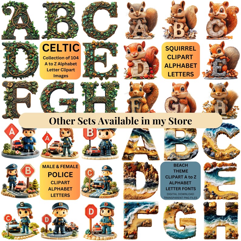 Pancake Clipart Alphabet Letters | PNG Food Images | Digital Download ...