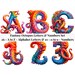 Octopus Printable Alphabet Letters and Numbers for Under the Sea ...
