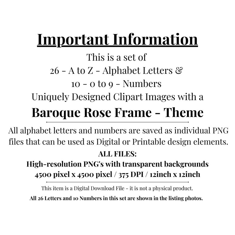 Printable Alphabet Letters and Numbers for Teacher Clipart, PNG Designs ...