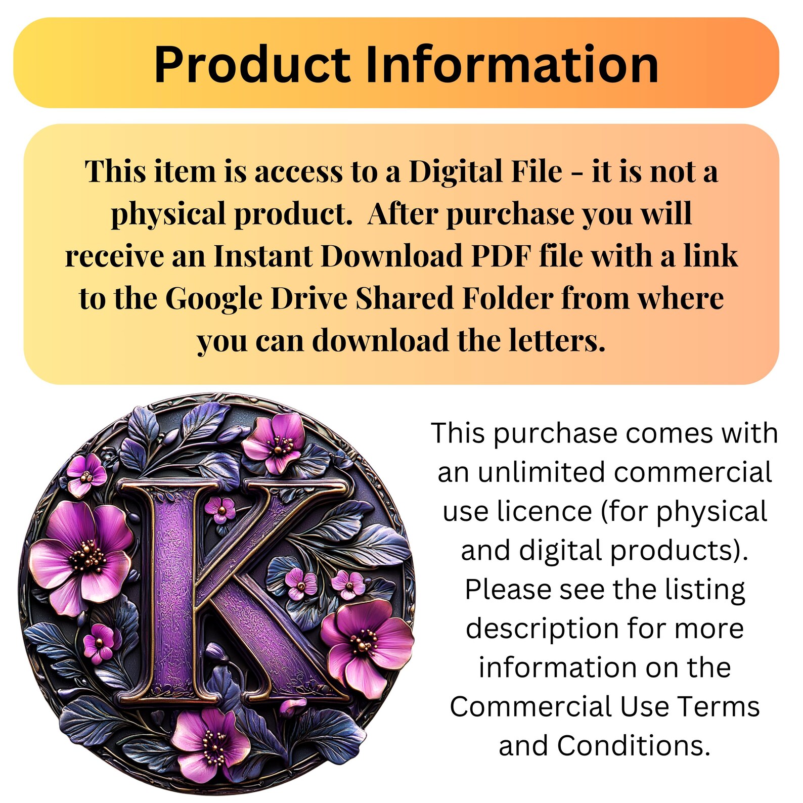 Purple Rose Clipart Alphabet Letters – Floral PNG Digital Download ...