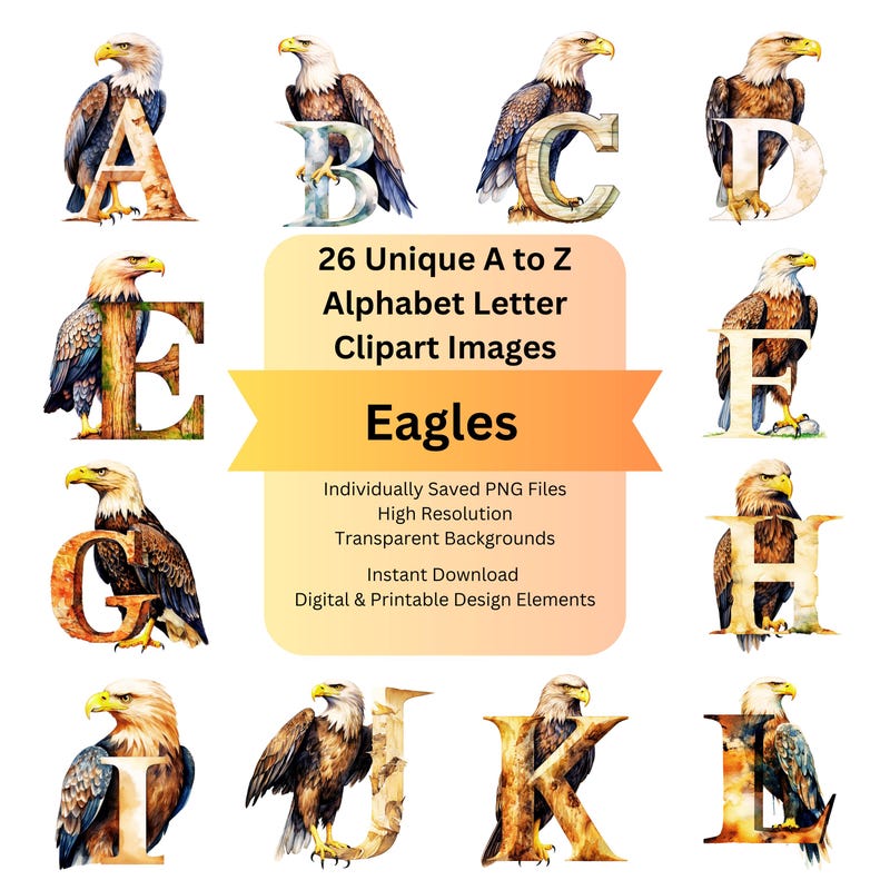 Eagles Letters - Etsy
