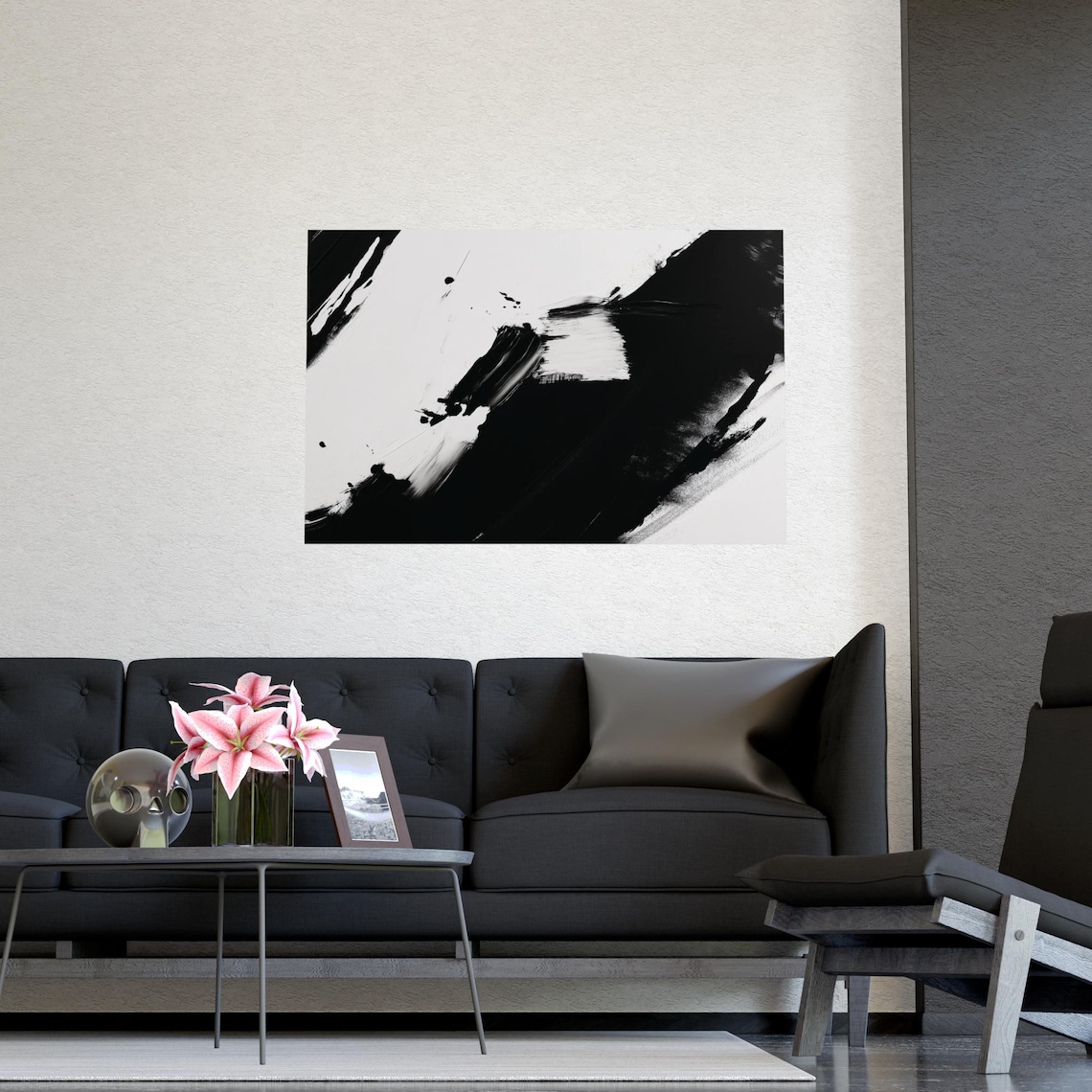Black and White Print, Poster Print, Wall Art Poster, Minimalist Art ...