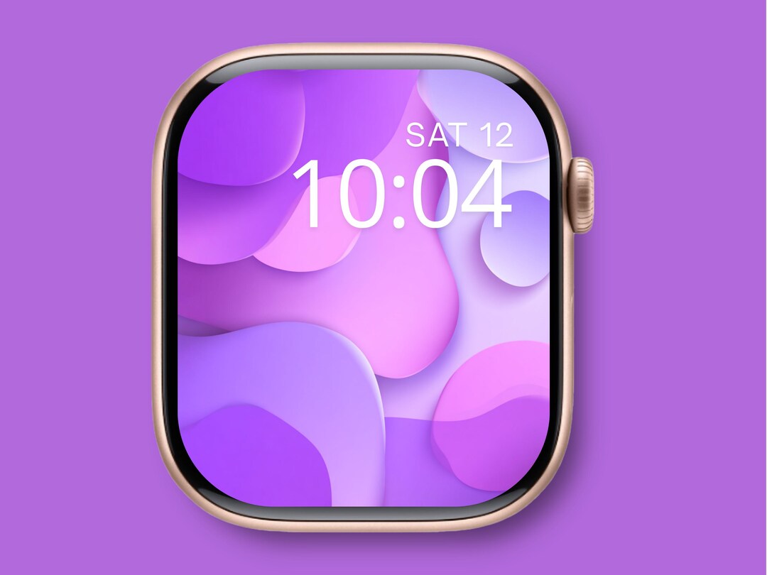 Soft Pop | Purple Apple Watch Wallpaper | Purple Watch Face | Apple ...