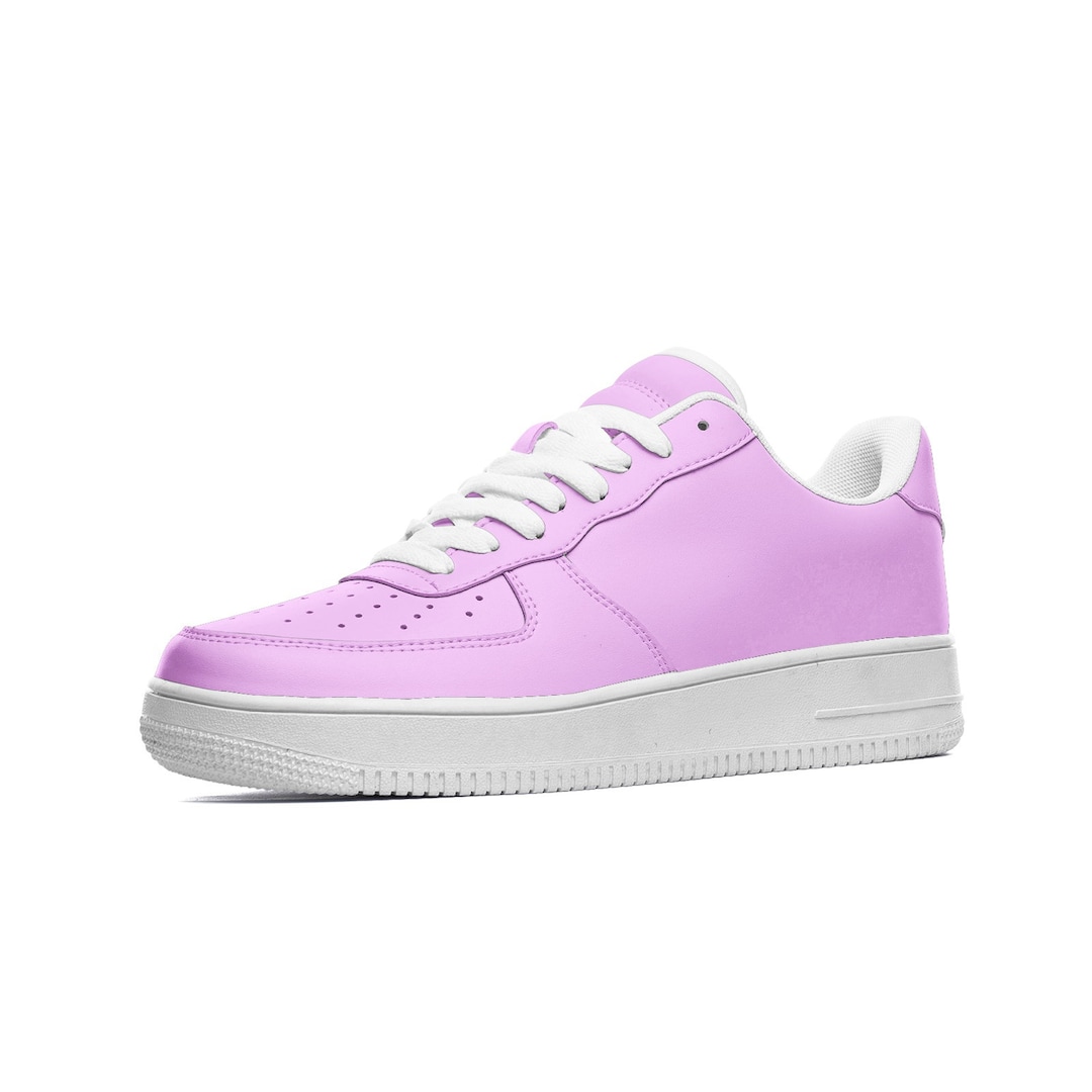 Neon Pink Shoes, Leather Sneakers, Pastel Pink Sneakers, Pink Footwear ...