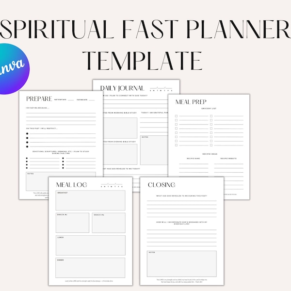 Spiritual Planner - Etsy