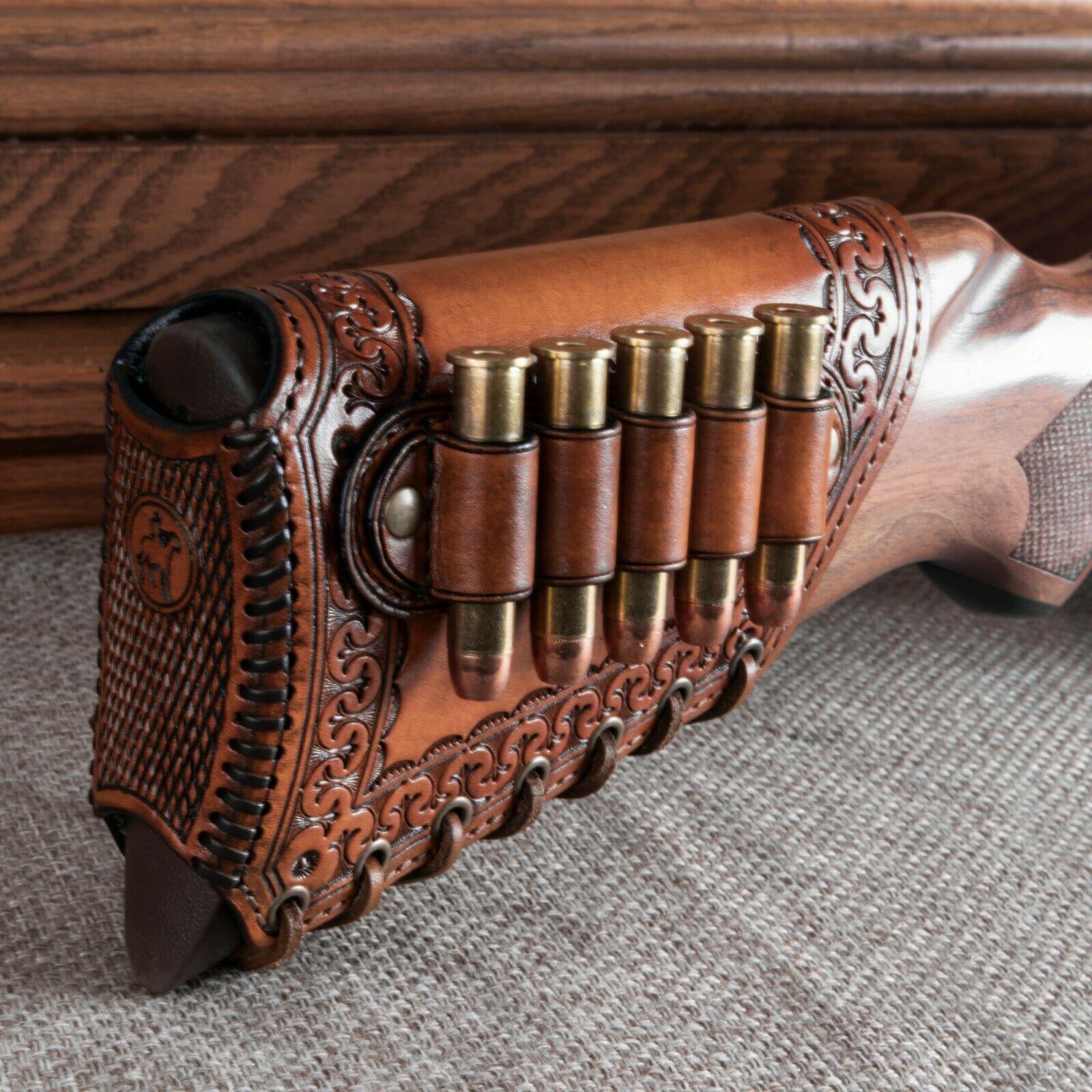 Leather Holster for Marlin 336 Leather Gunstock Cover With .45-70 Cal ...