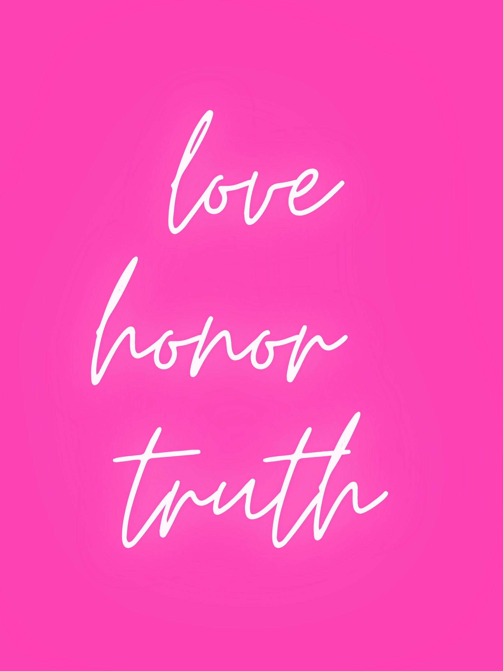 Phi Mu Sorority Neon Print Set, Hot Pink Dorm Decor (digital Download ...