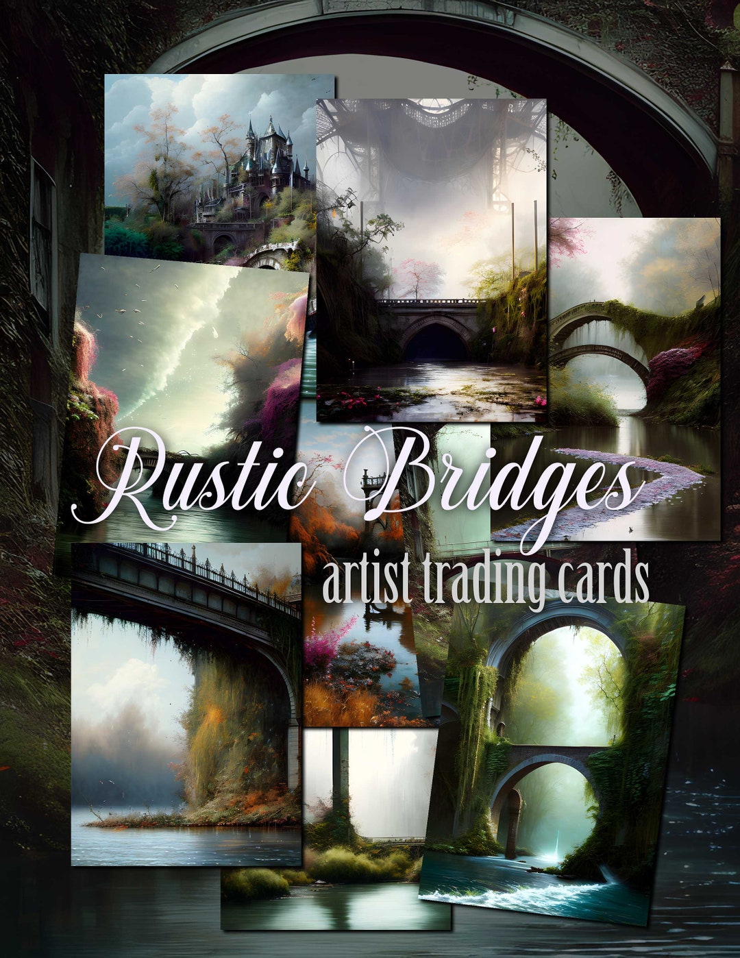 ATC Set of Decrepit Passageways Rustic Bridges Set of 9: - Etsy