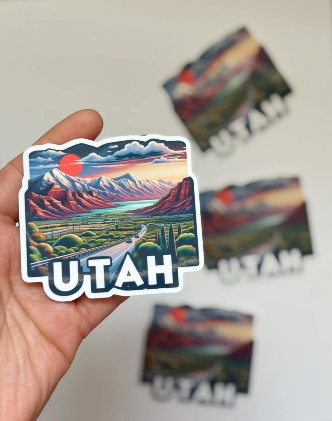 Utah Sticker | Rocky Mountains, Desert Oasis, UT - Etsy