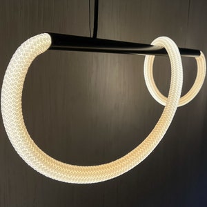 Pendant Lighting With Flexible Led Rope - Etsy