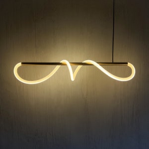 Pendant Lighting With Flexible Led Rope - Etsy