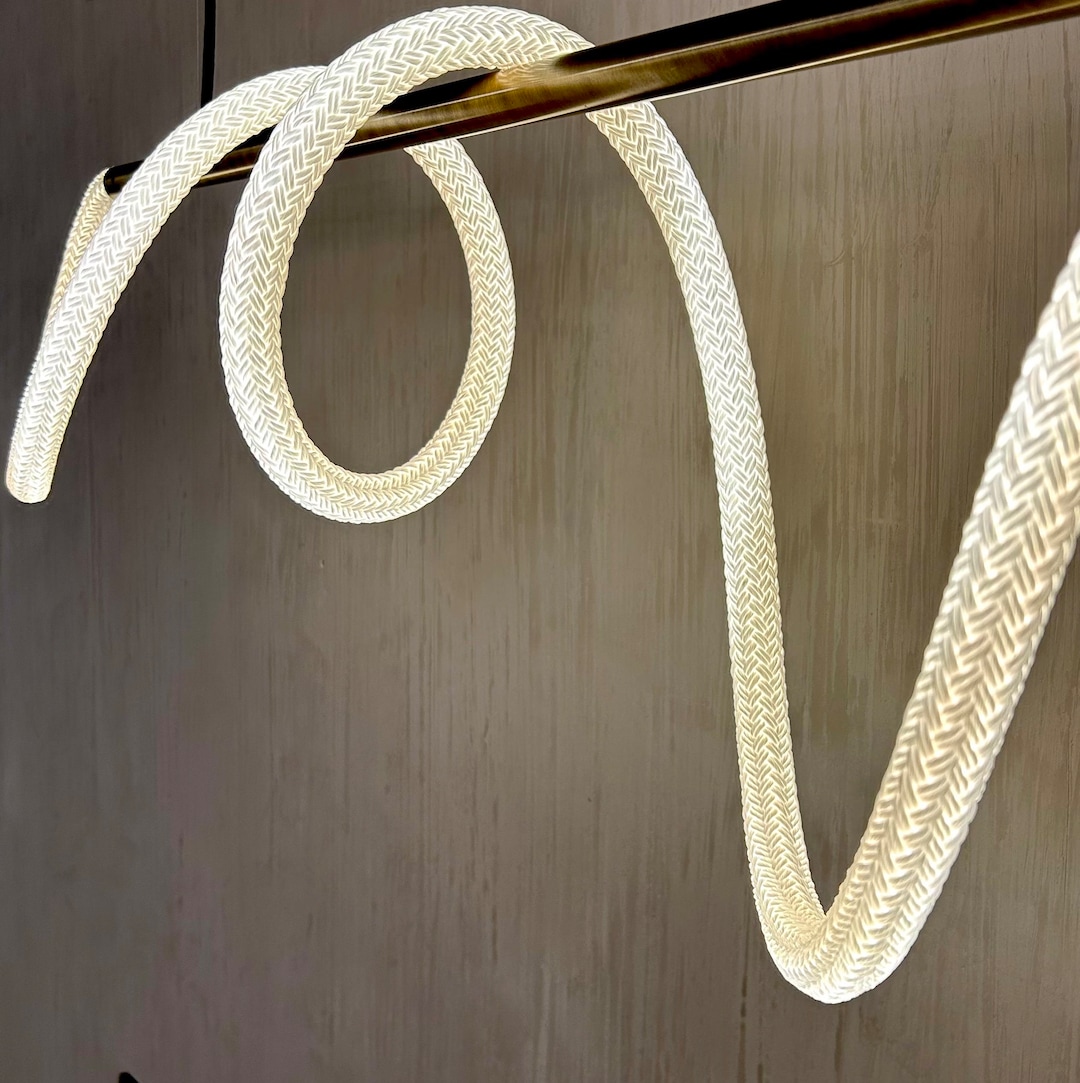 Pendant Lighting With Flexible Led Rope - Etsy