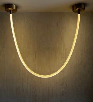 Pendant Lighting With Flexible Led Rope - Etsy Canada