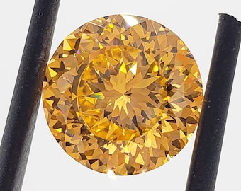 8mm - 13mm Pink Portuguese Round Cut 5A Cubic Zirconia, Loose Gemstone ...