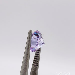 8mm Light Purple Portuguese Round Cut 5A Cubic Zirconia, Loose Gemstone ...