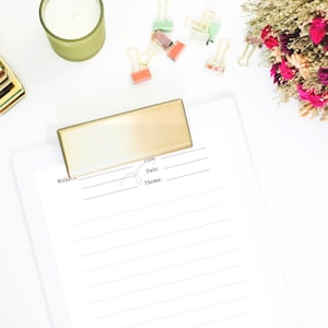 Songwriting Template - Printable PDF (8.5x11) Instant Digital Download ...