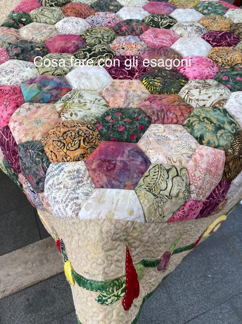 Hexagon Block, Easy, Beginners, Pattern, Paper Pattern, Digital PDF ...