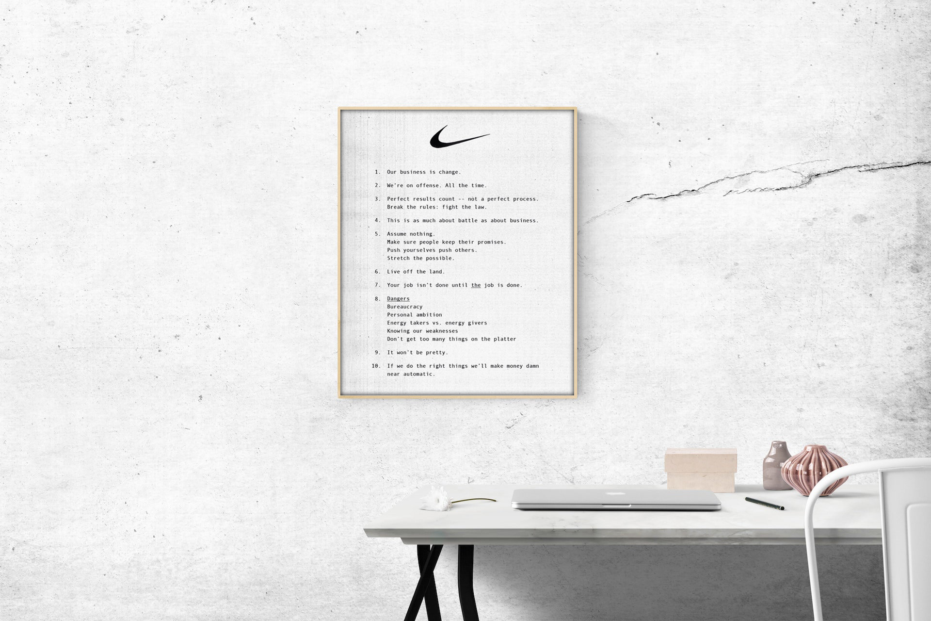 Printable Nike Principles Poster Digital Print Manifesto - Etsy