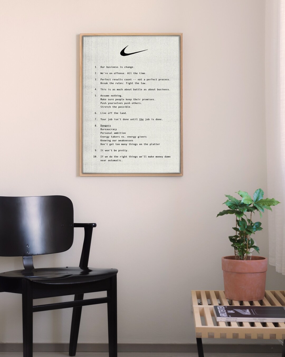 Printable Nike Principles Poster Digital Print Manifesto - Etsy