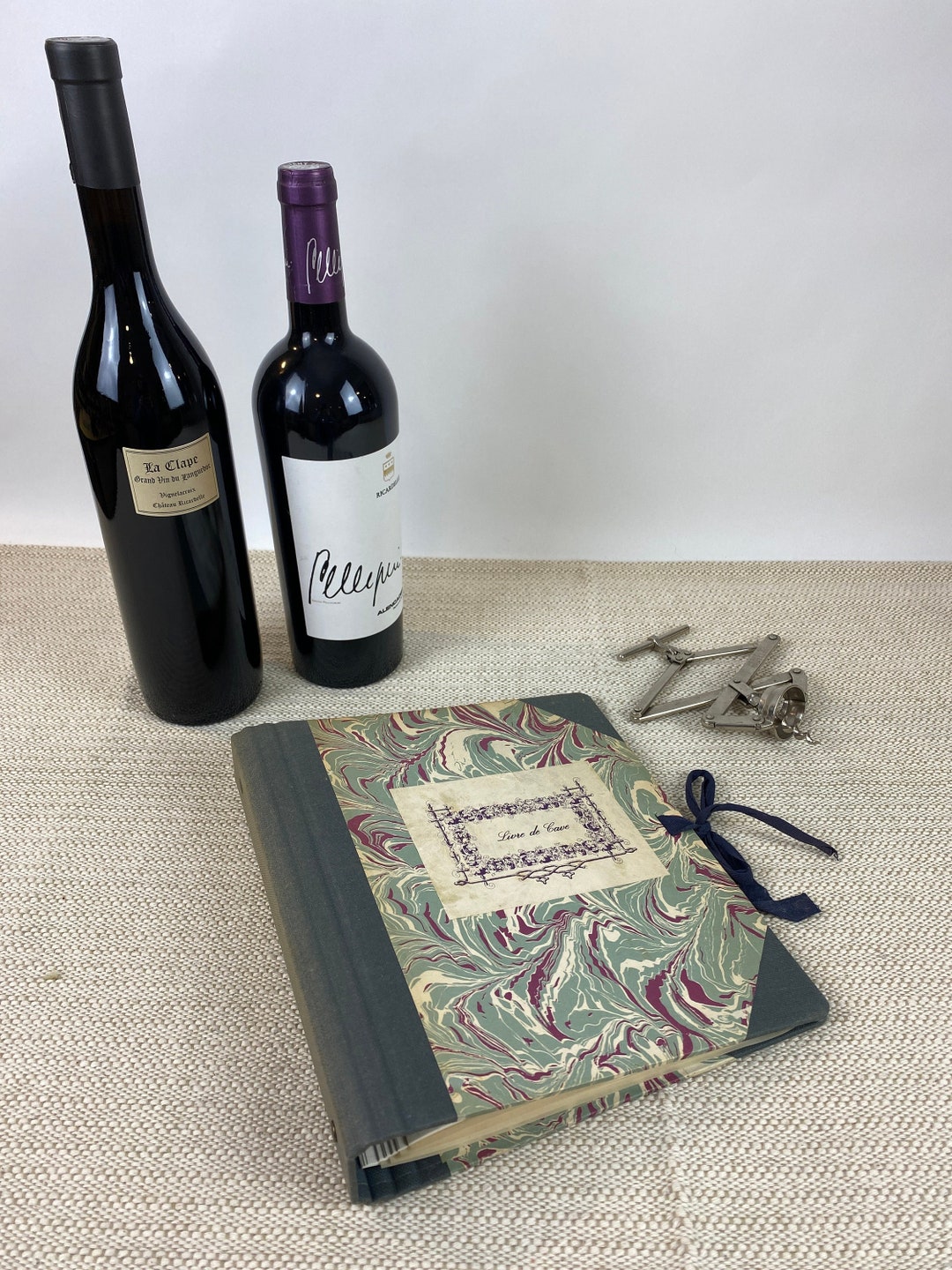 Vintage Cellar Book Wine Binder - Etsy UK