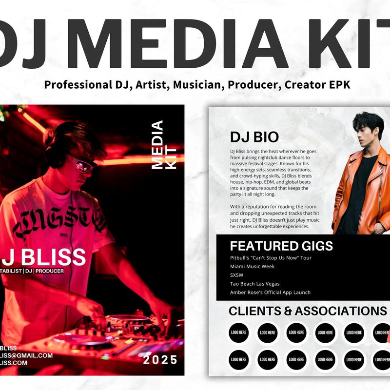 Dj Branding Kit - Etsy