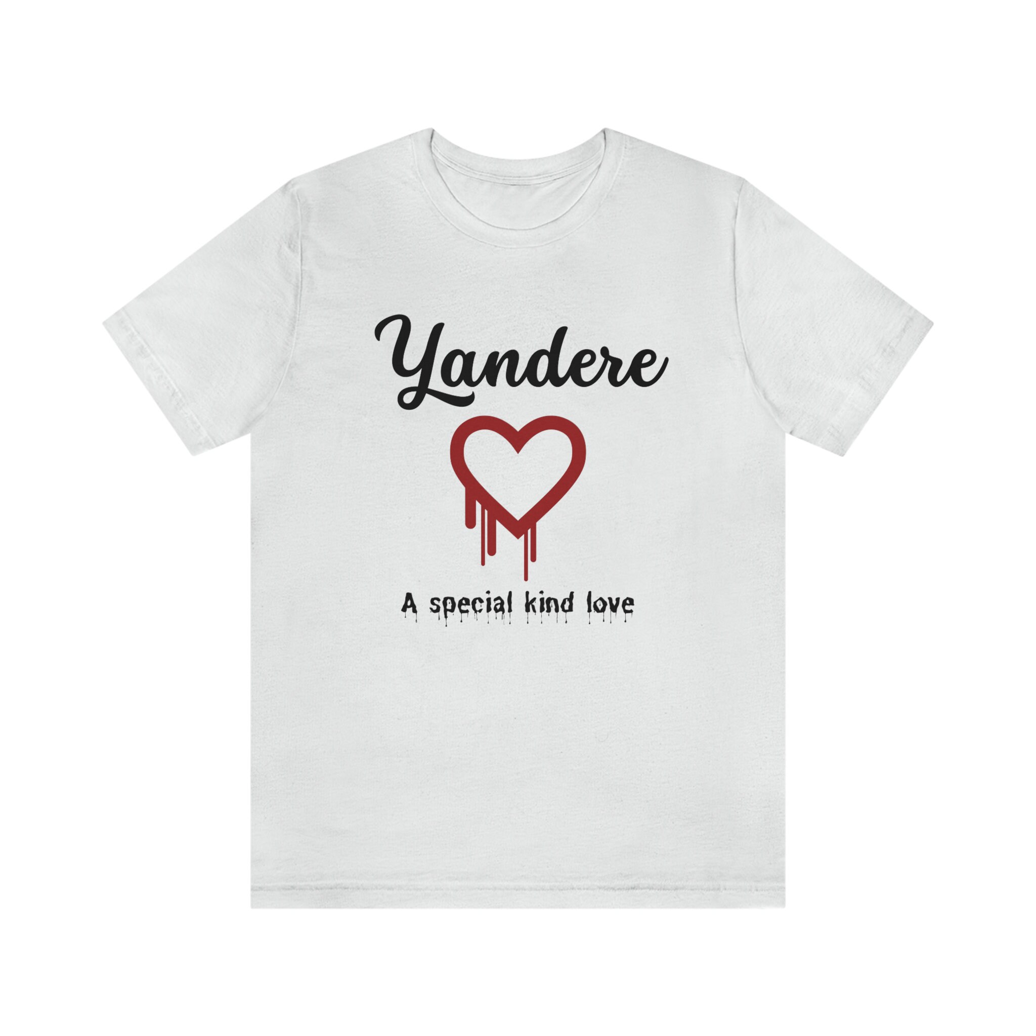 Yandere Shirt Anime Shirt Anime Meme Shirt Anime Bleeding - Etsy