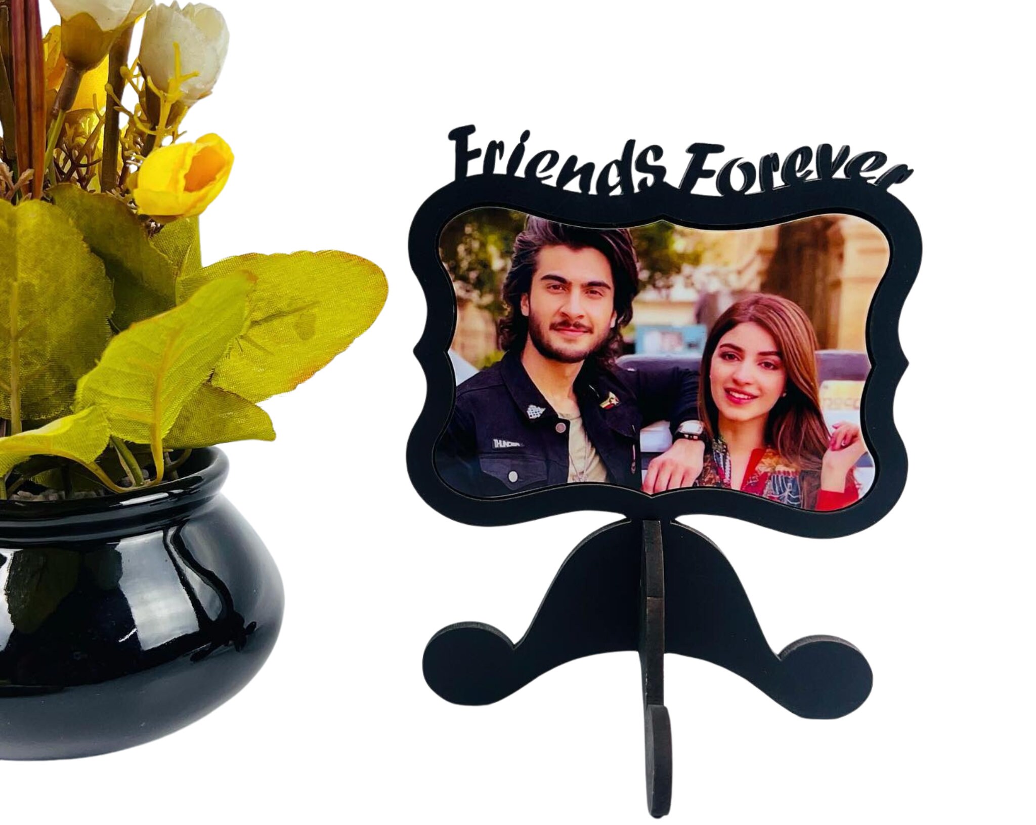 MDF Wooden Print Display Stand, Photo Holder for Photographers, Card ...