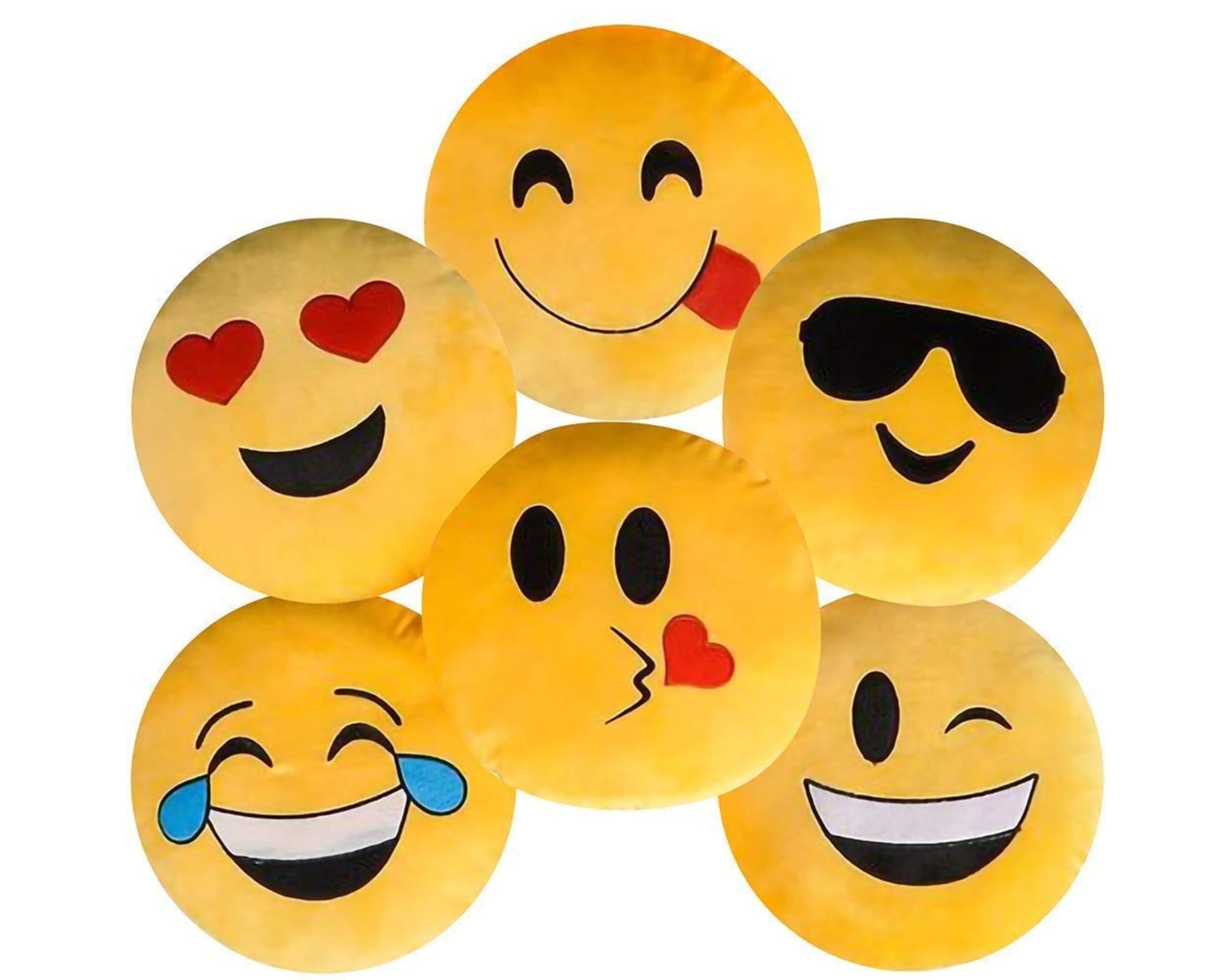 Smiley Face Emoji Pillow, Smiley Face Pillow, Punch Needle Pillow ...