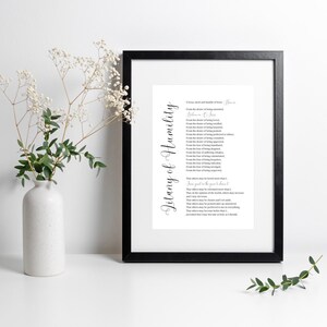 Litany of Humility Prayer Printable Wall Art, Catholic Wall Decor ...