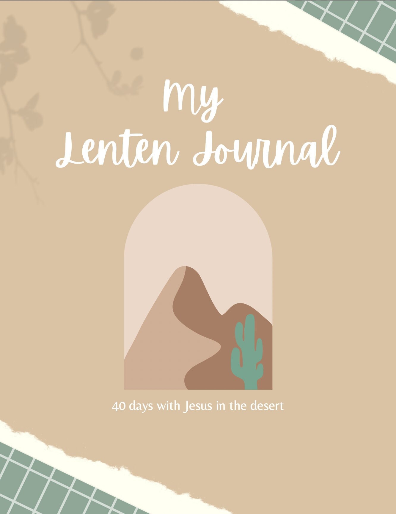 Lent 2026 Reflection Journal | Printable Catholic Devotional Planner ...
