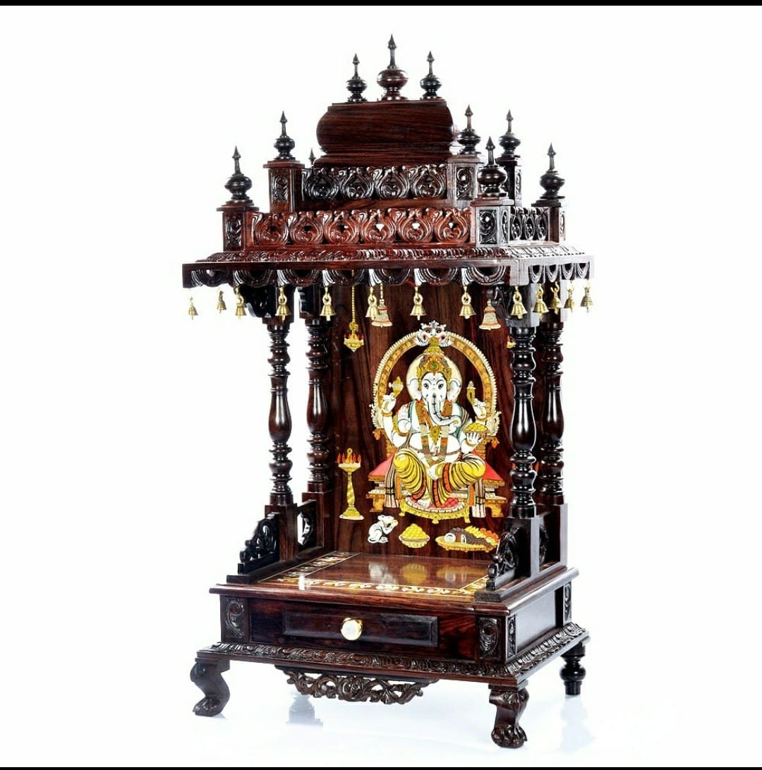 Handcrafted Rosewood Pooja Mantap/mandir for Home Decor - Etsy