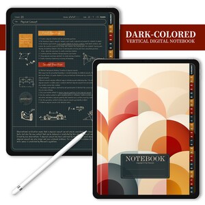 Geometric Digital Notebook, Digital Notes,cornell Journal,goodnotes ...