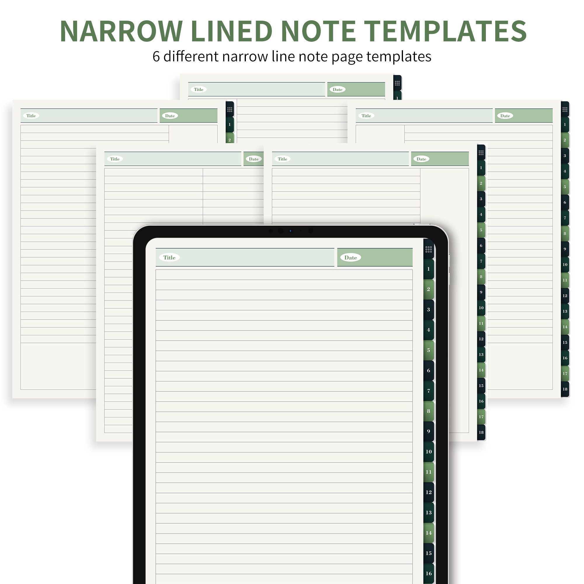Cuaderno digital, Notas digitales, Diario de Cornell, Notas de ...