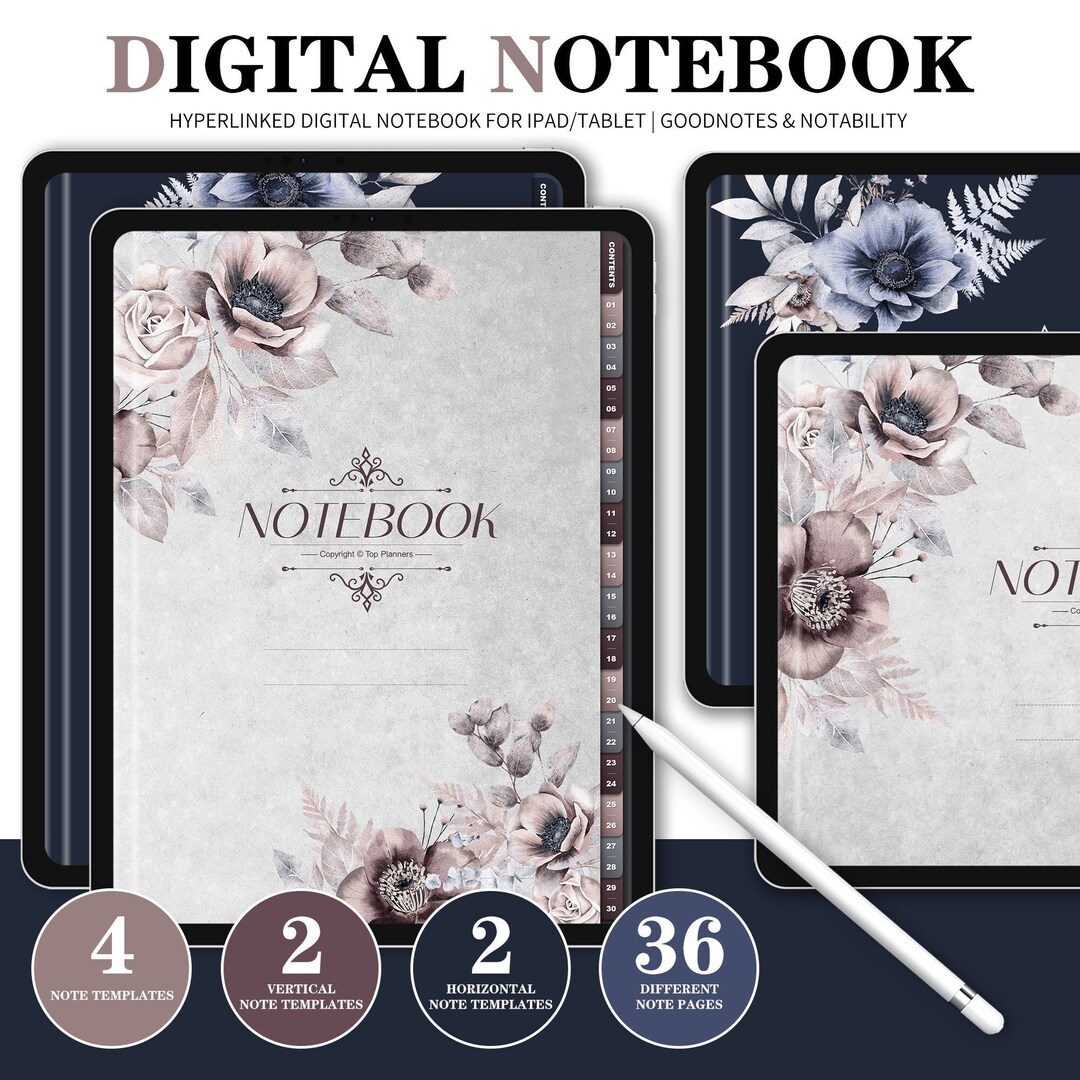 Goodnotes Notebook, Digital Notes,cornell Journal,goodnotes Cornell ...