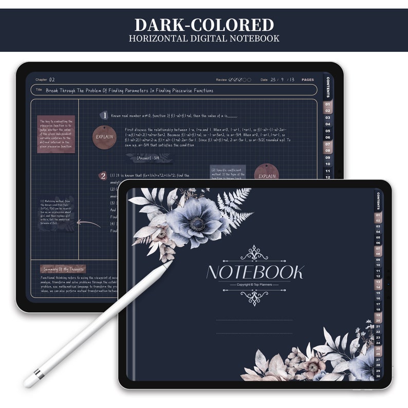 Goodnotes Notebook, Digital Notes,cornell Journal,goodnotes Cornell ...